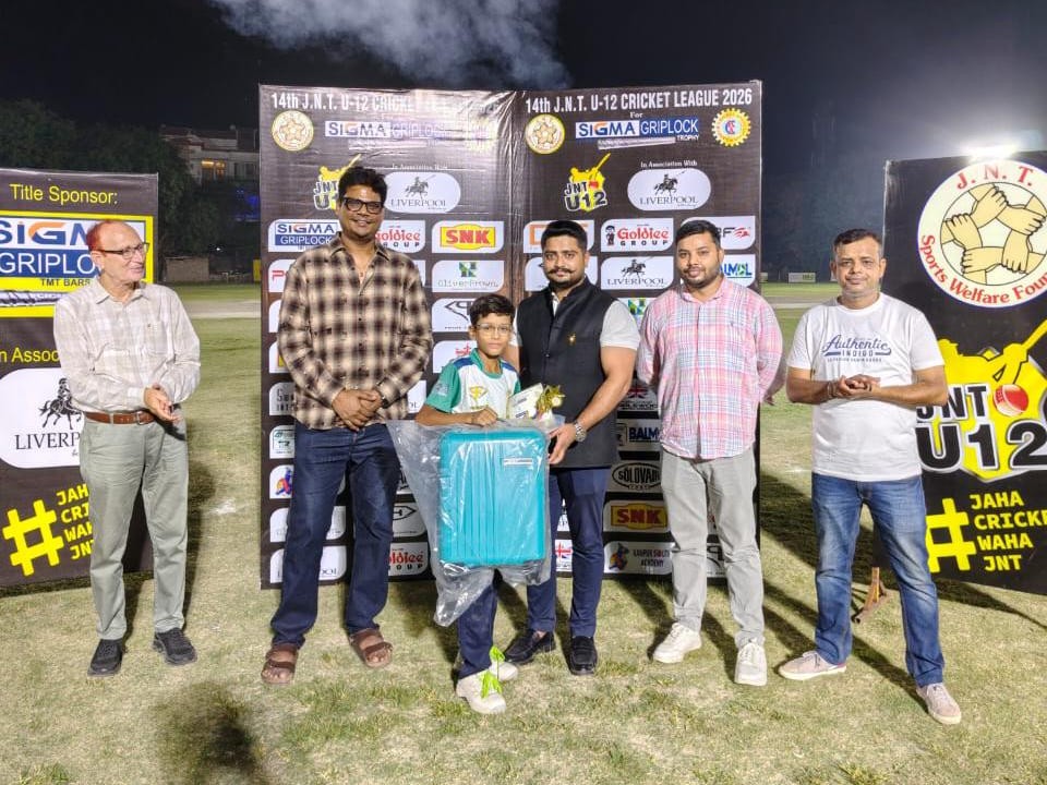 Prime Enligh10 XI reaches JNT U12 Cricket Final, beats DKG Entertainment