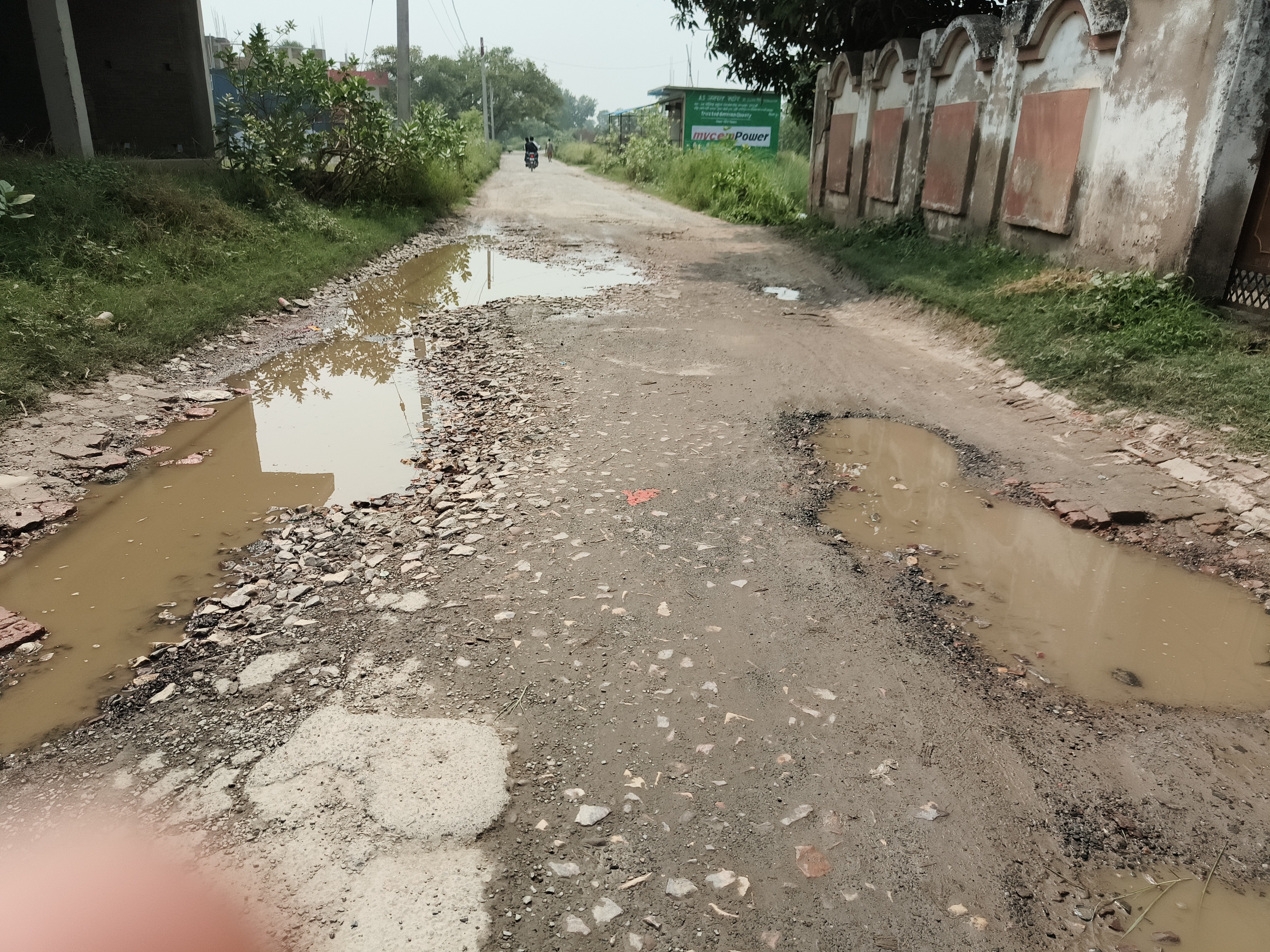 Barharia Road Repair Demand | Traffic Disruption