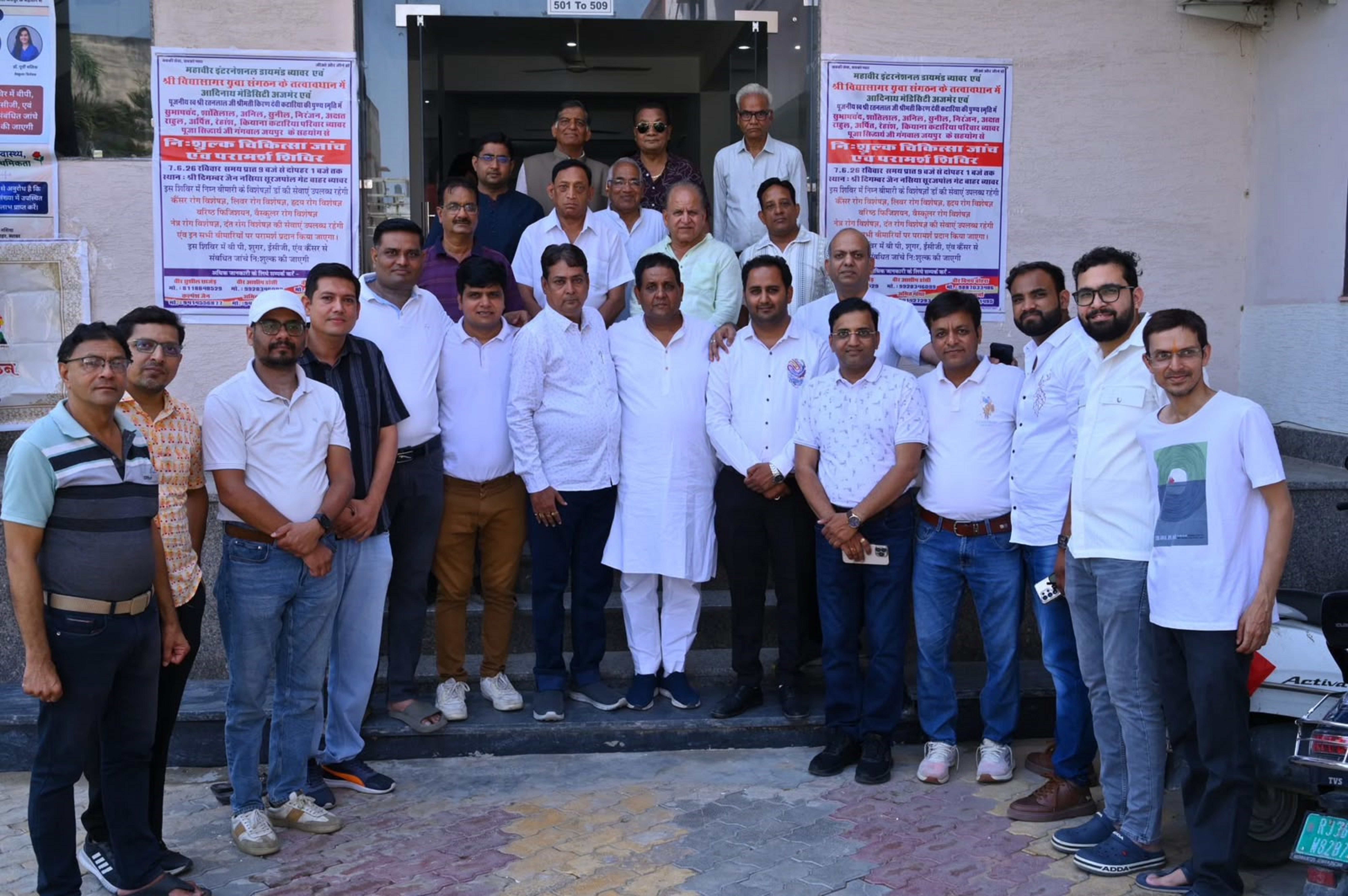 Free medical camp conducted tests ranging from cancer to heart