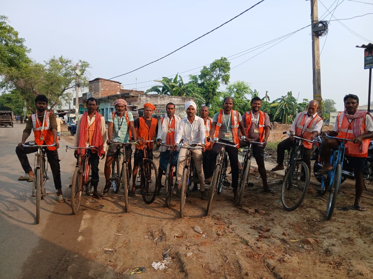 Tharhari Cycle Rally: Clean Environment & Healthy Lifestyle Message