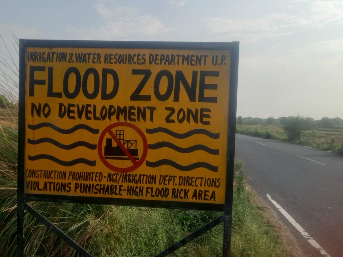 Auraiya High Flood Zone | Govt Construction Ban; Panchnad Dham
