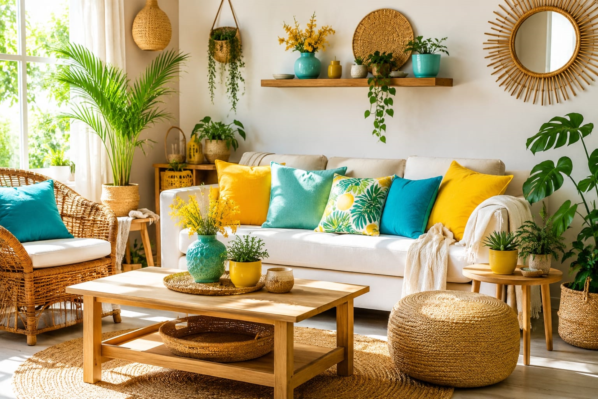 Colorful ideas and handmade decorations will bring a fresh feel to your ...