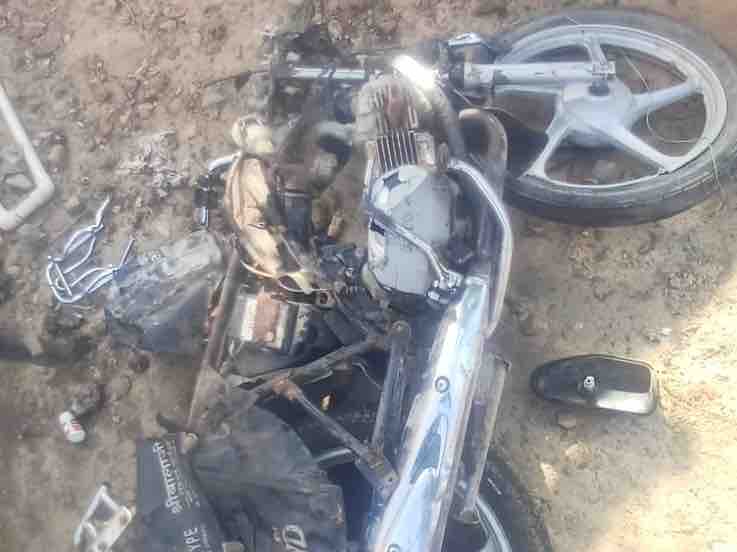 Bharatpur Road Accident NH21: Youth Dead, Friend Injured