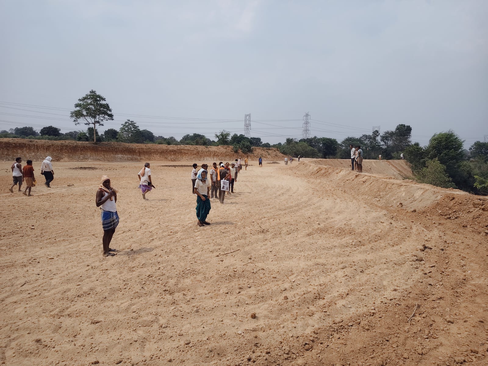 The government land was handed over to the Panchayat after occupying it ...