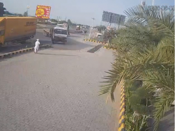 Kotputli Accident: Trailer Crushes Man | CCTV Footage Emerges