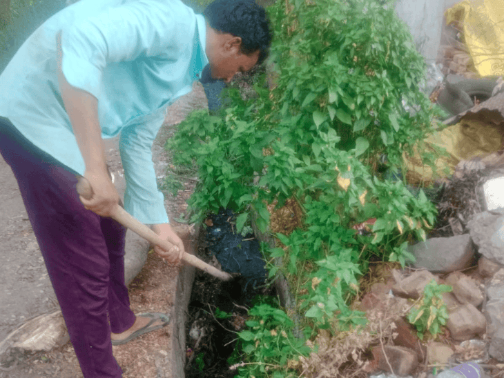 Dhar Nali Safai | Mayapuri Basti Jalbhrav Chinta