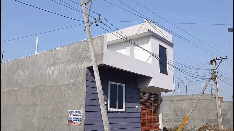 Thegda Kota Power Pole Collapse | Nala Construction Accident