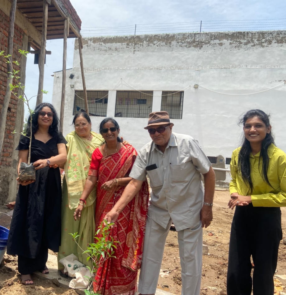 Mahavir International Meera planted trees
