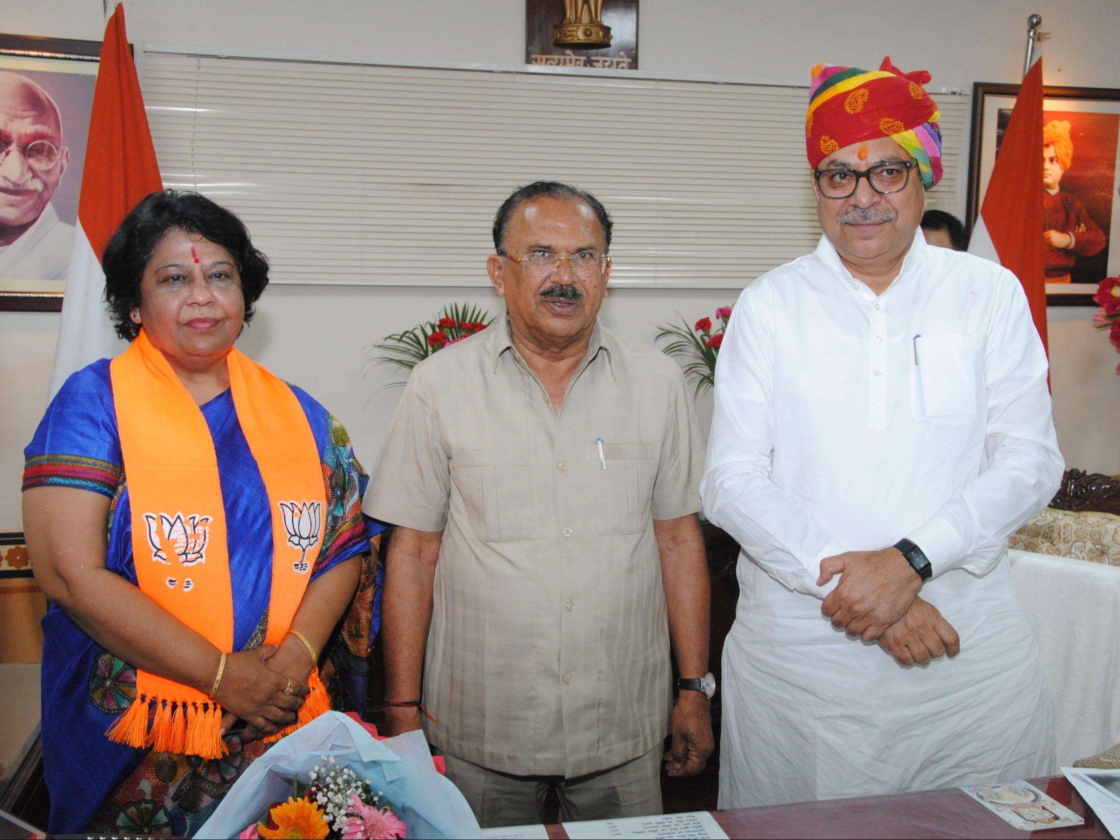 BJP Rajya Sabha Nominees Satish Poonia, Alka Singh Crorepatis