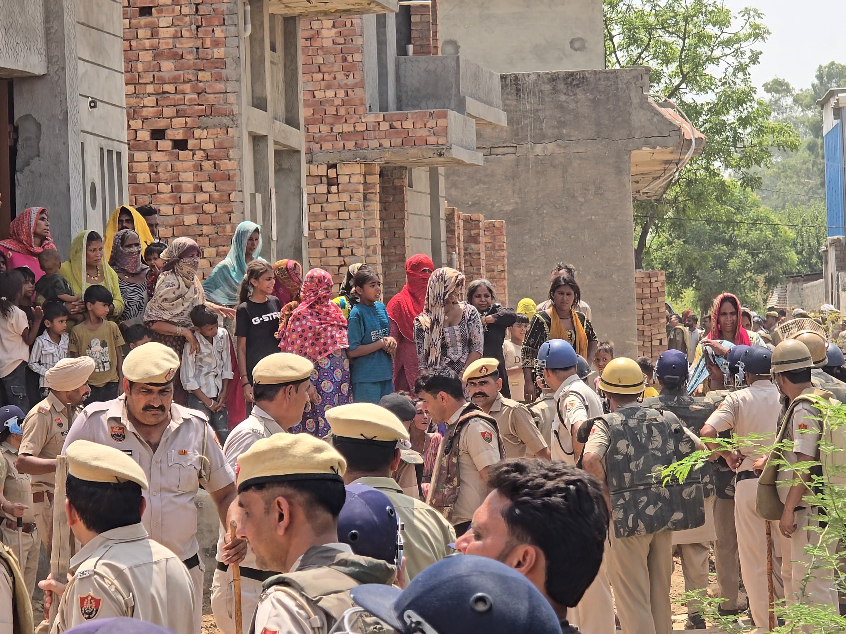 Jind: 27 Illegal Occupations Demolished; SP Vows Campaign Continuation