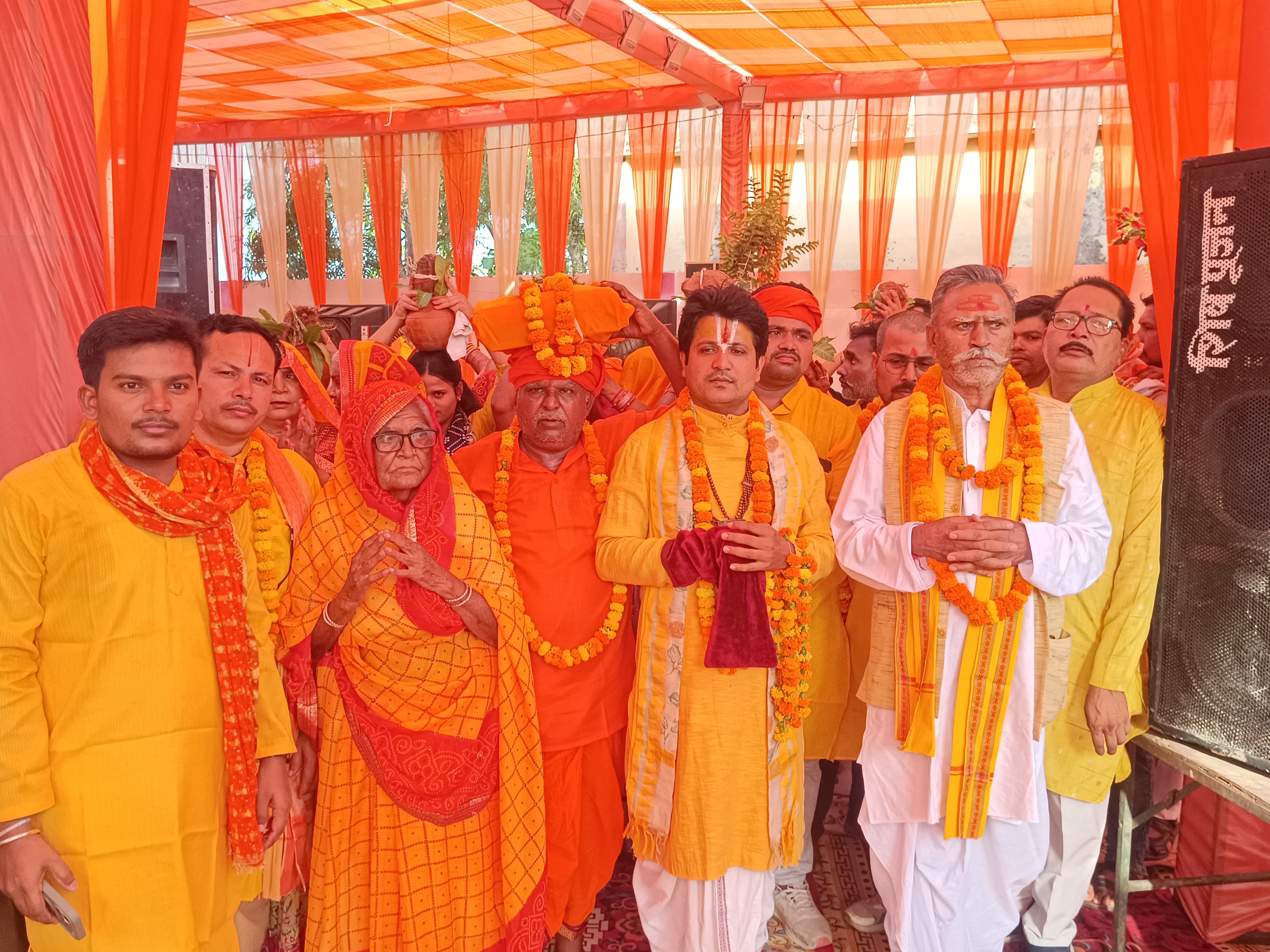 Meja Shrimadbhagwat Mahakumbh Inauguration; Sudhakar Maharaj Katha