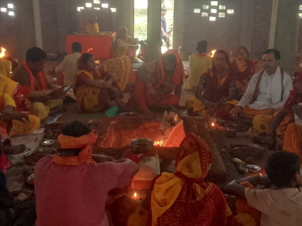 Unnav Manshadevi Temple Narsimha Yagna Purnahuti & Bhandara