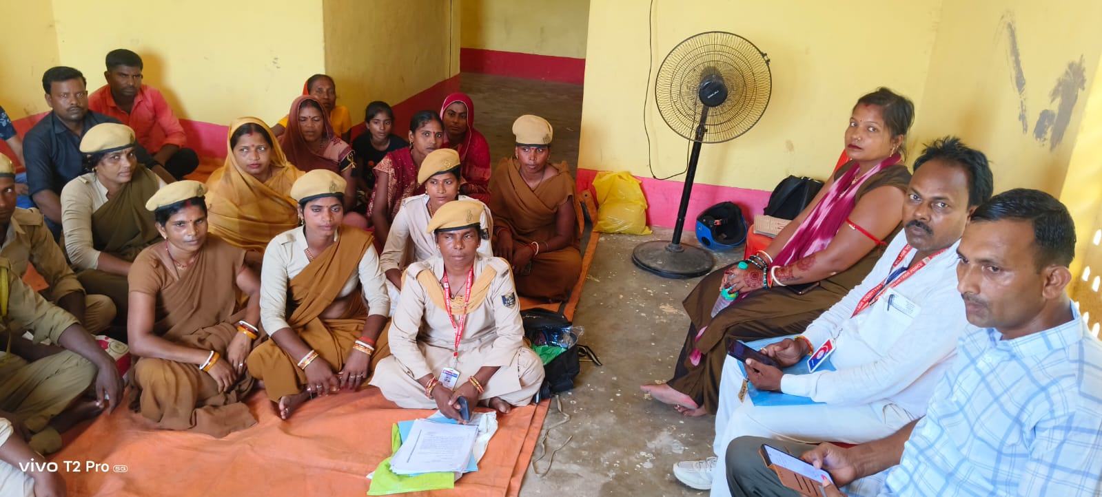 Village Defense Team held a meeting regarding the upcoming training