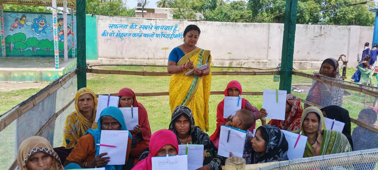 Signatures replace thumbprints; disadvantaged women become literate ...