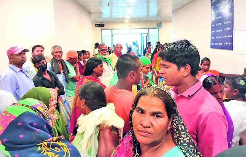 There has been an increase in the number of patients suffering from ...