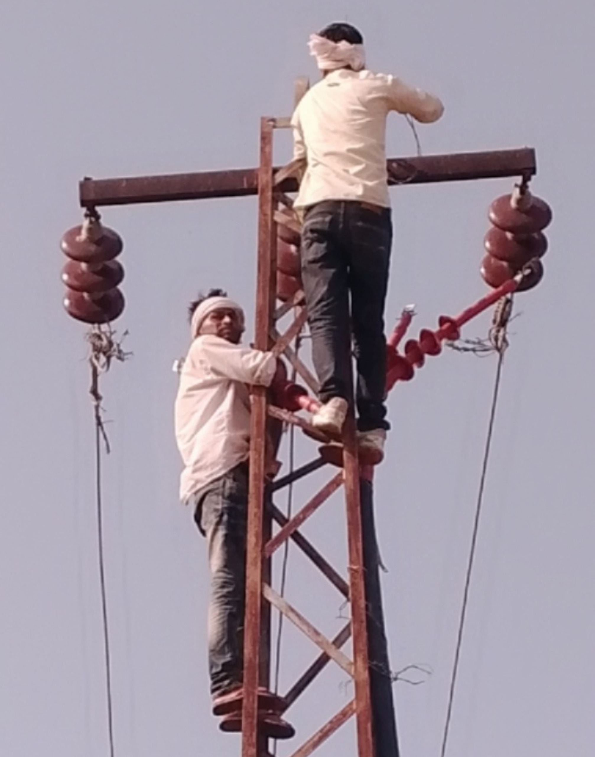34 villages plunge into darkness for the third day due to the storm.