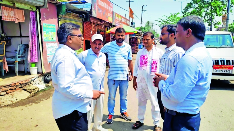 A two-storey market will be built from the water tank to the bus stand ...