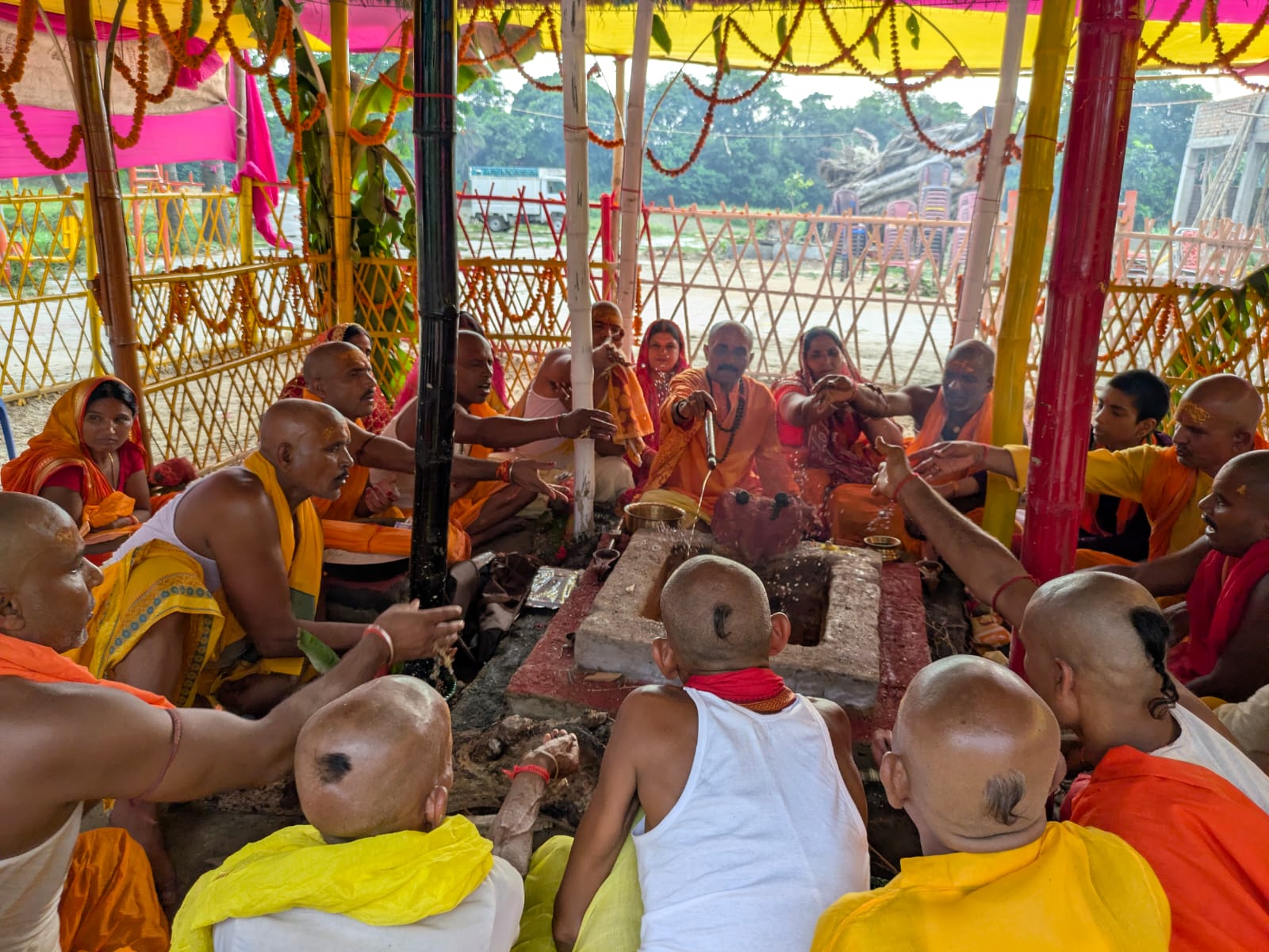 Vishnu Maha Yagna and Srimad Bhagavat Katha Start