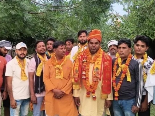 Valmiki Samaj Trusts New District President Dilip Dabbu in Hathras