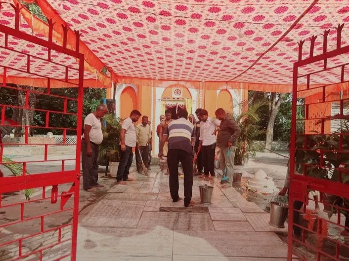 BJP Workers Clean Shri Jageshwar Mahadev Temple; PM Modi 12 Years