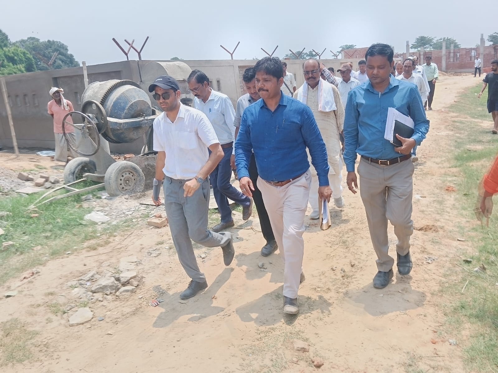 Devria DM Inspects Projects, Expresses Disappointment Over Slow ...