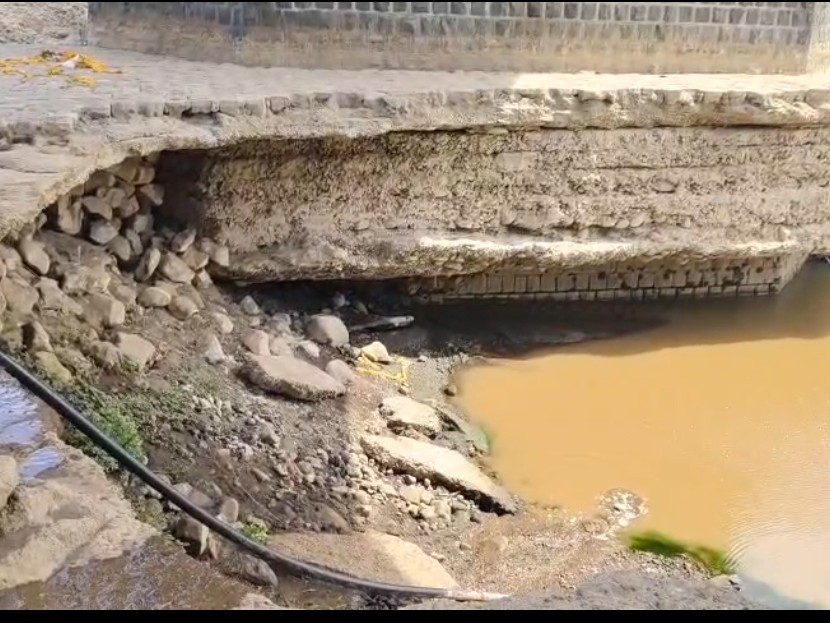 MP Bridge Danger | 100-Year-Old Pulia Risk; 20ft Gadda