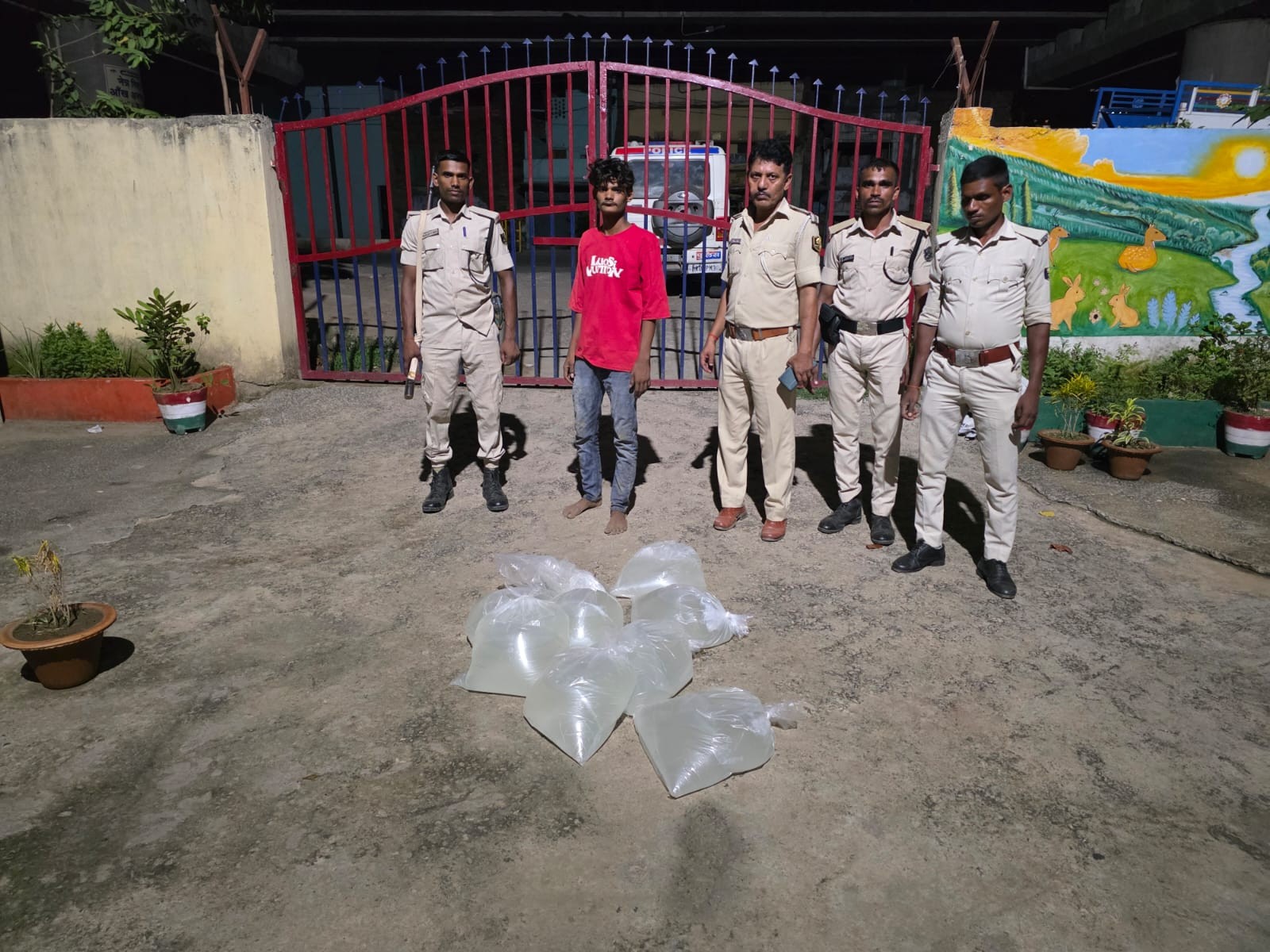 Bena Police Arrest Trader With 80 Liters Desi Sharab in Nalanda