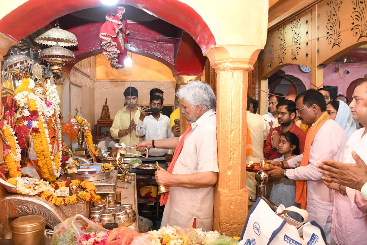 Special puja was performed at Ranthambore Trinetra Ganesh Ji Temple to ...