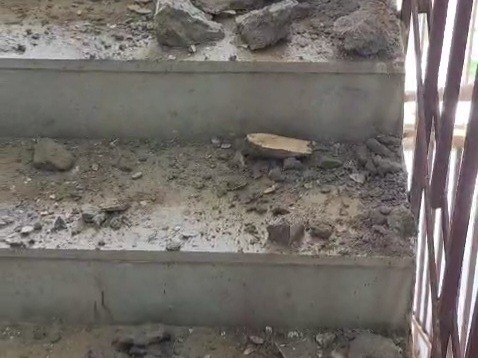 Greater Noida Building Plaster Fall | Construction Quality Questioned