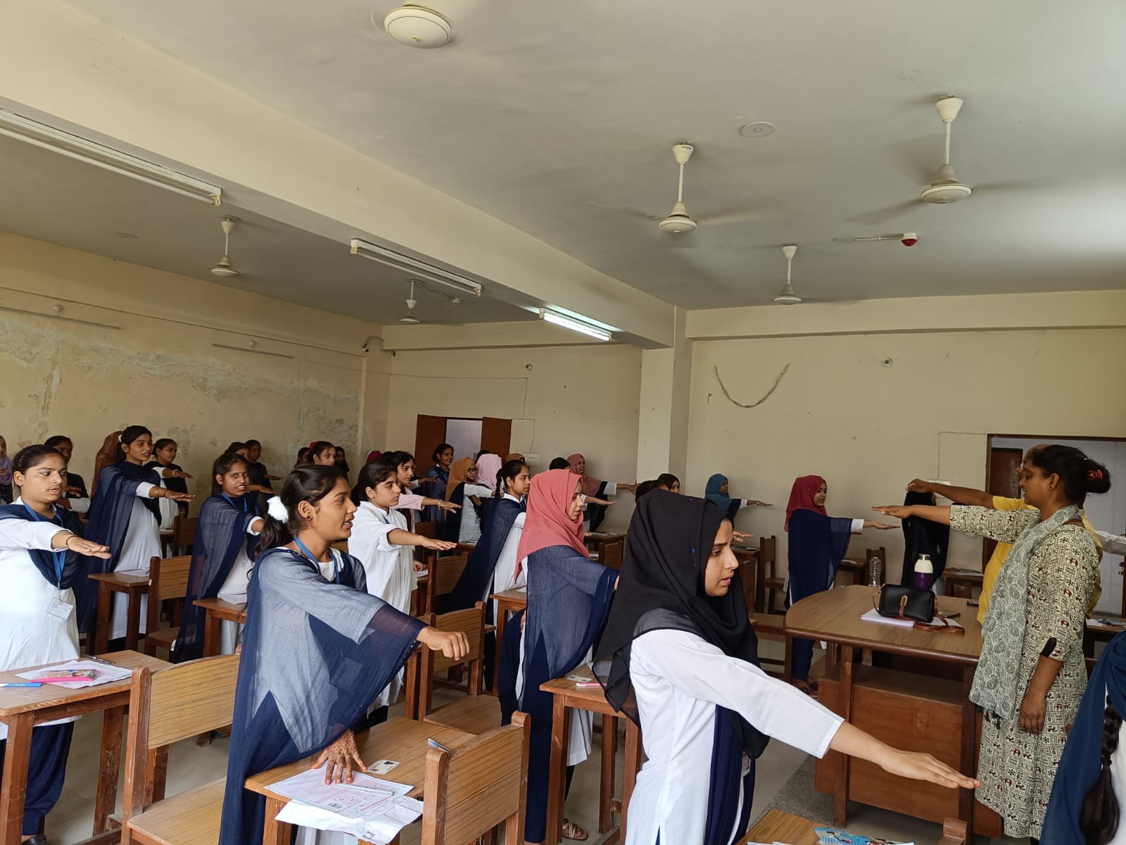 Swar College Drug-Free Campaign Inspires Students Healthy Lifestyle