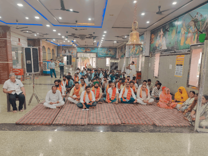 Suratgarh BJP Marks Modi Govts 12 Years with Hanuman Chalisa Path & Yagna