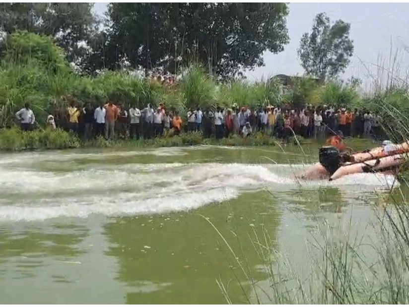 Kanpur Dehat Rura SDRF Search | Elderly Missing Canal