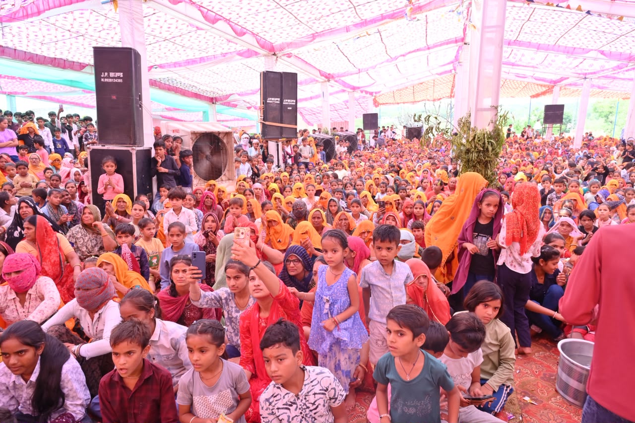 Rukmini-Krishna marriage took place amidst Vedic rituals.