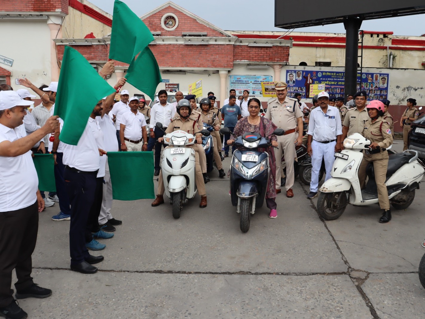 Moradabad DRM Inaugurates Safety Selfie Point | Railway Station Event