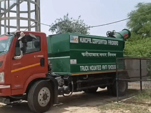 Faridabad EXN Orders Probe Into Anti-Smog Machine Waste | Video