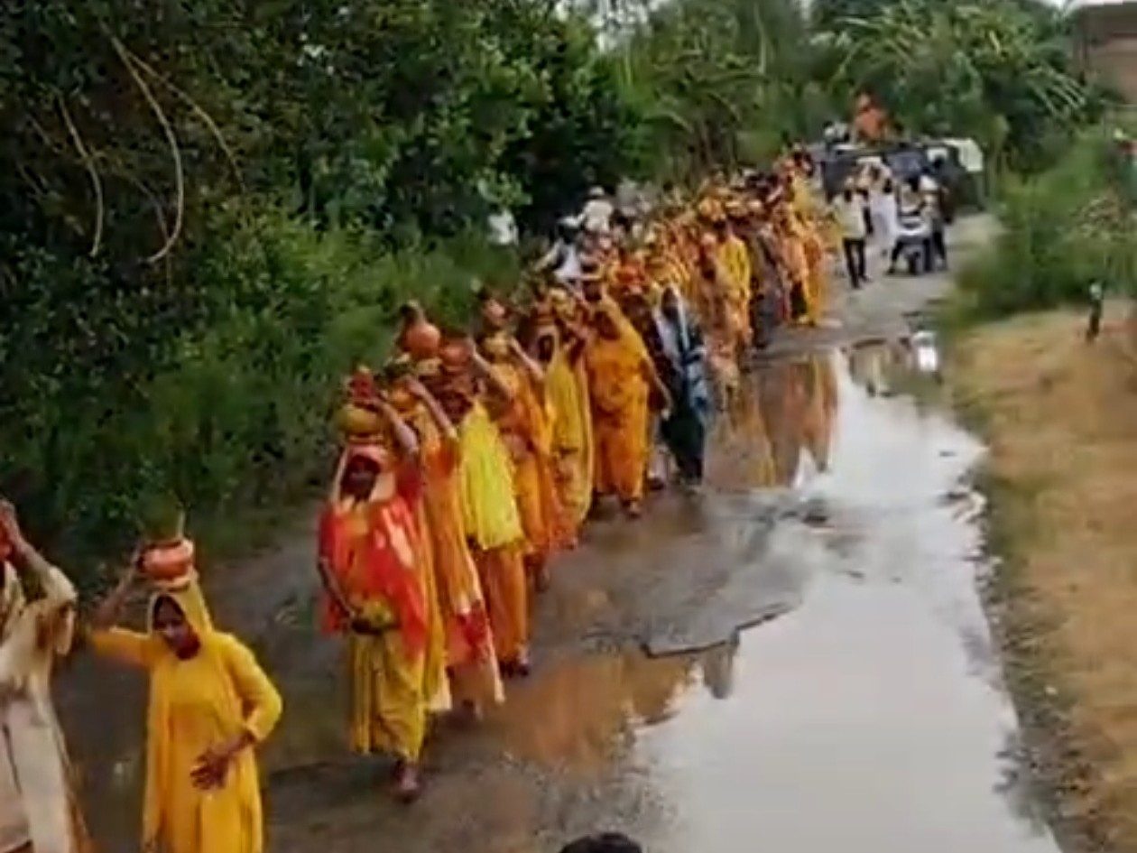 Malhpur Shiv Mandir Inauguration | Shrimad Bhagwat Katha Launch ...