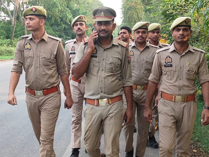 Barabanki Masuali Police Flag March | Law & Order Boost