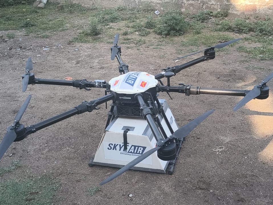 Himachal News: Successful Drone Mail Delivery Trial | Mandi becomes ...