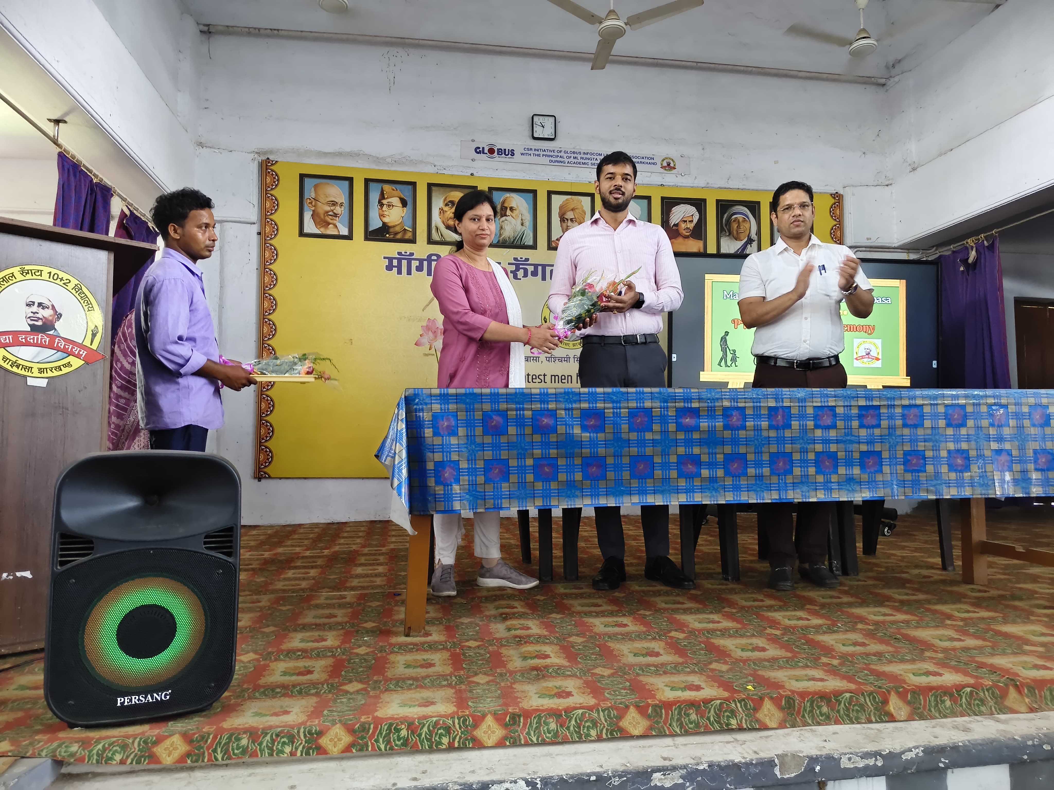 PTM was organised at Rungta Plus Two to welcome newly enrolled students.