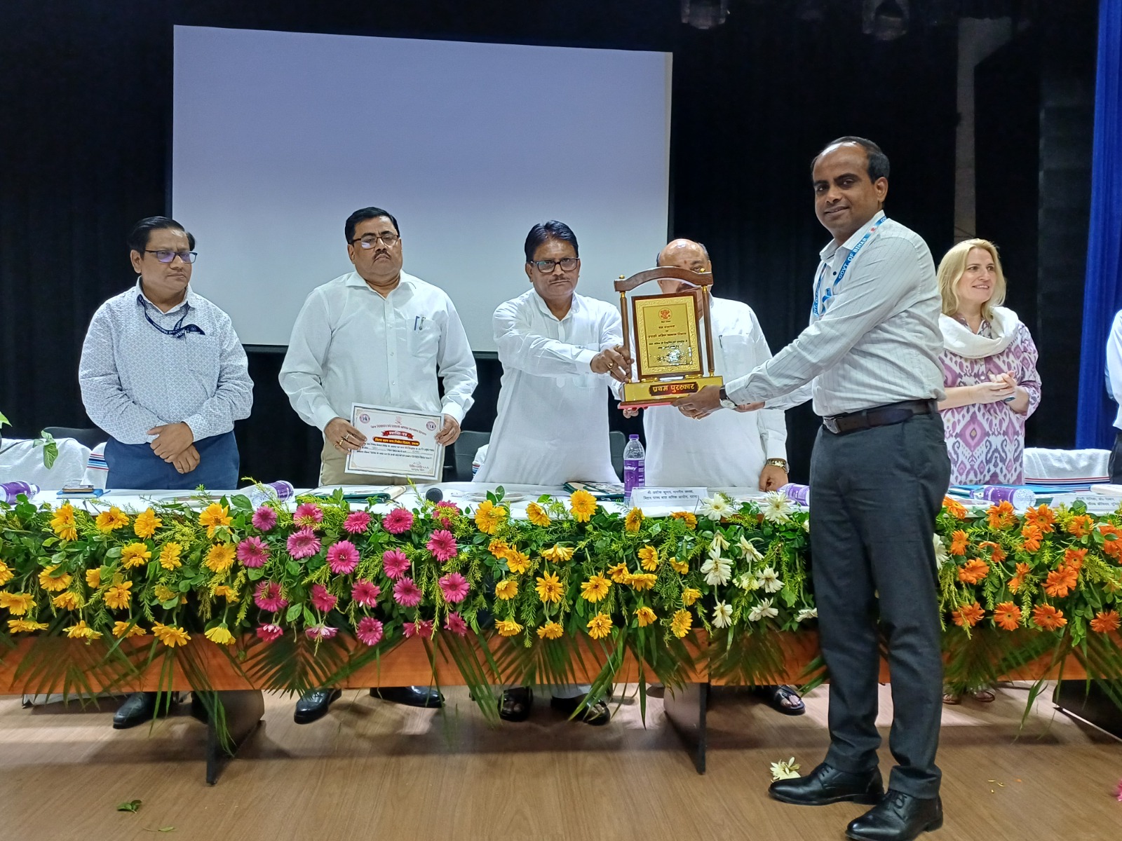 Darbhanga receives state-level honor for excellent work in the ...