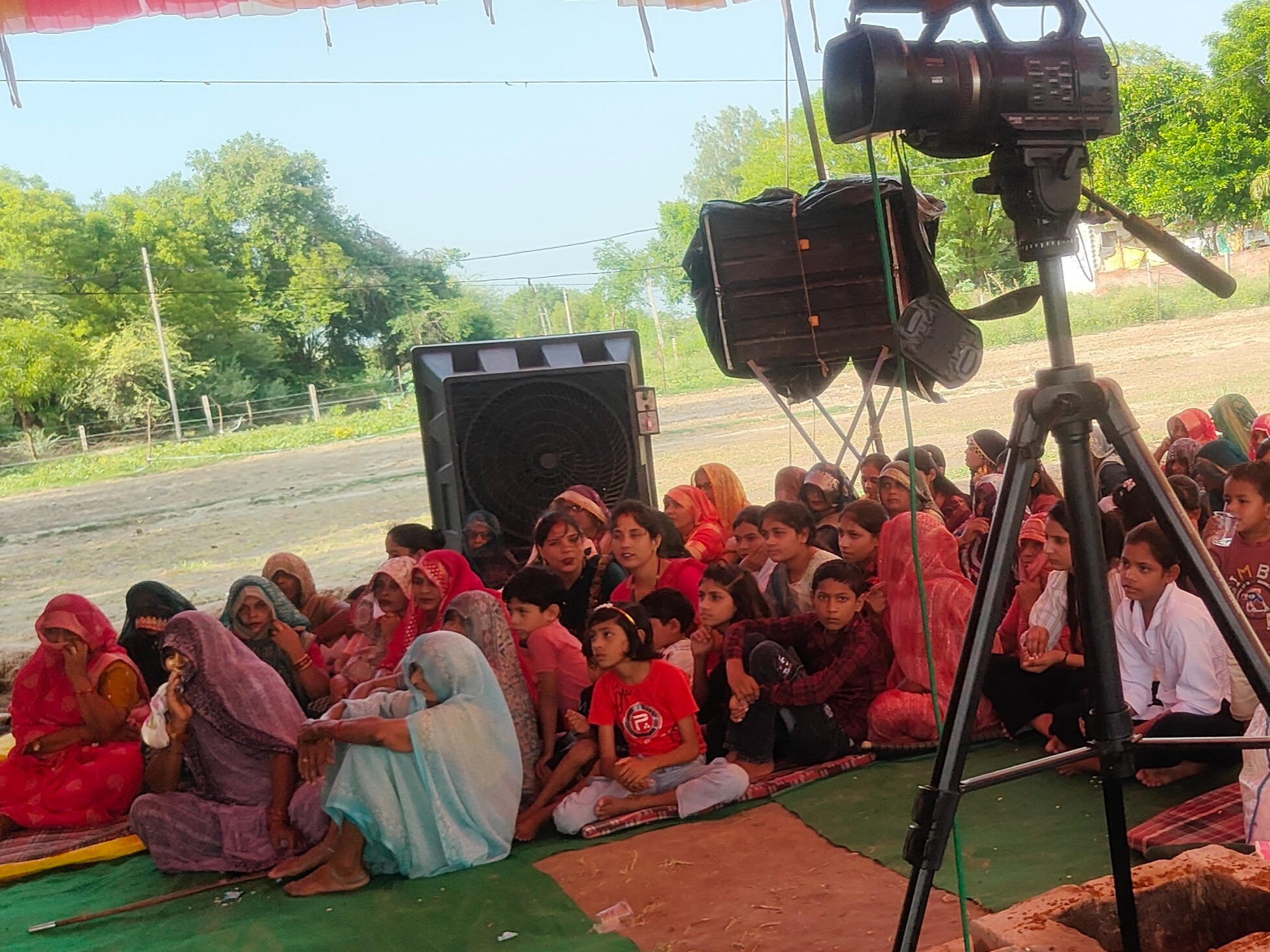 Bhagwat Katha: Makhan-Roti Prasang Moves Devotees in Kudraiel