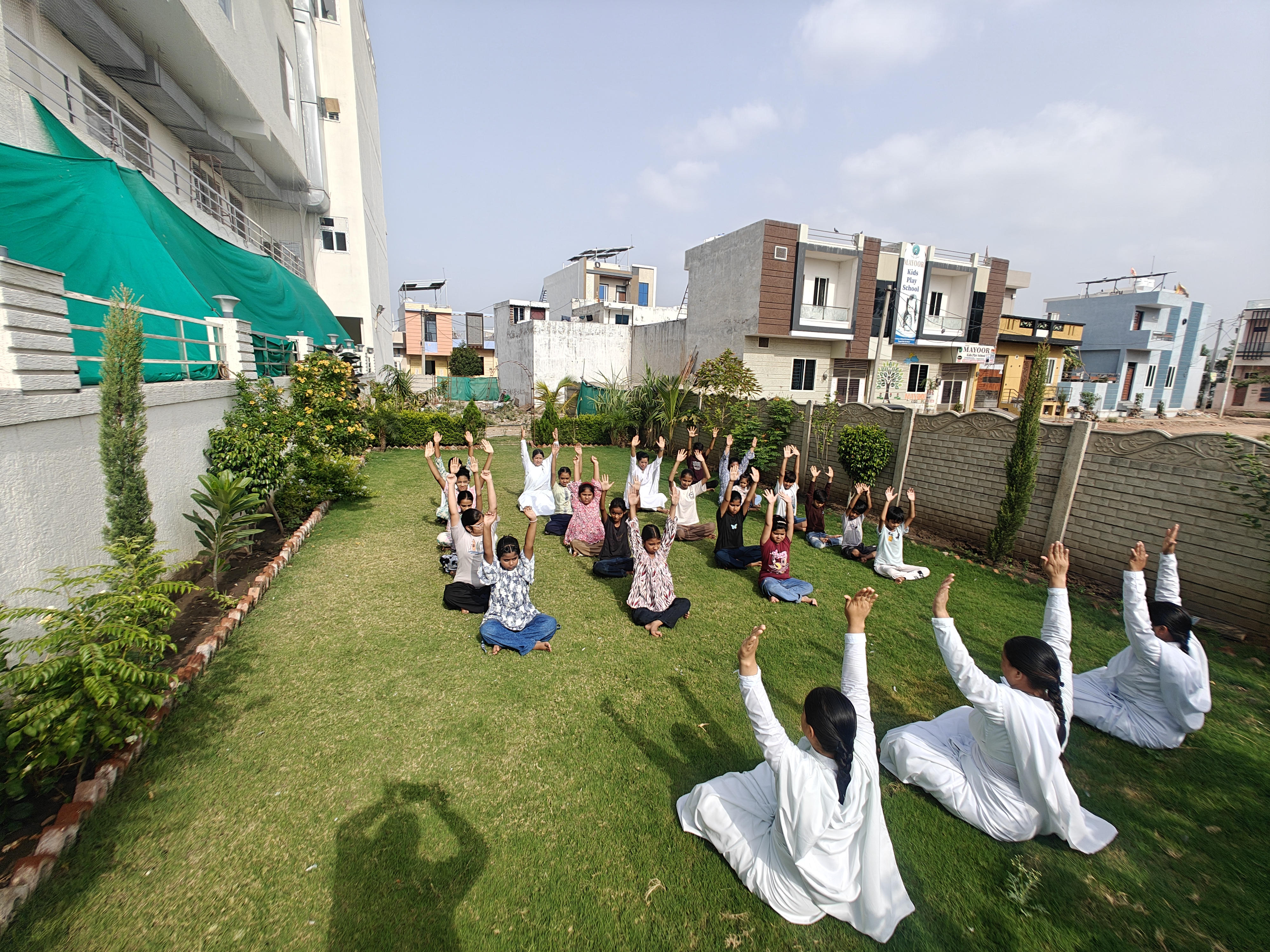 Emphasis on enhancing the personality of children through yoga ...