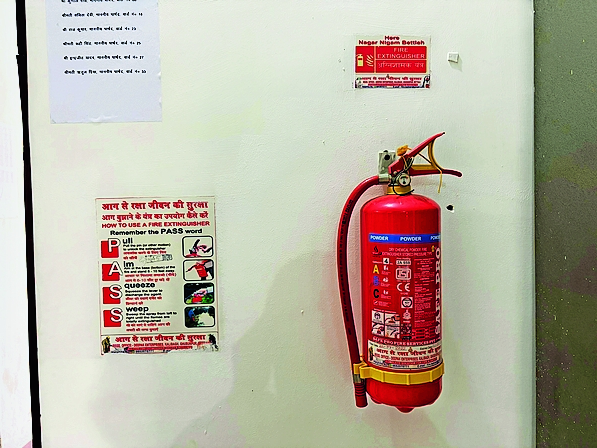 Regular inspection and maintenance of fire safety equipment put on hold