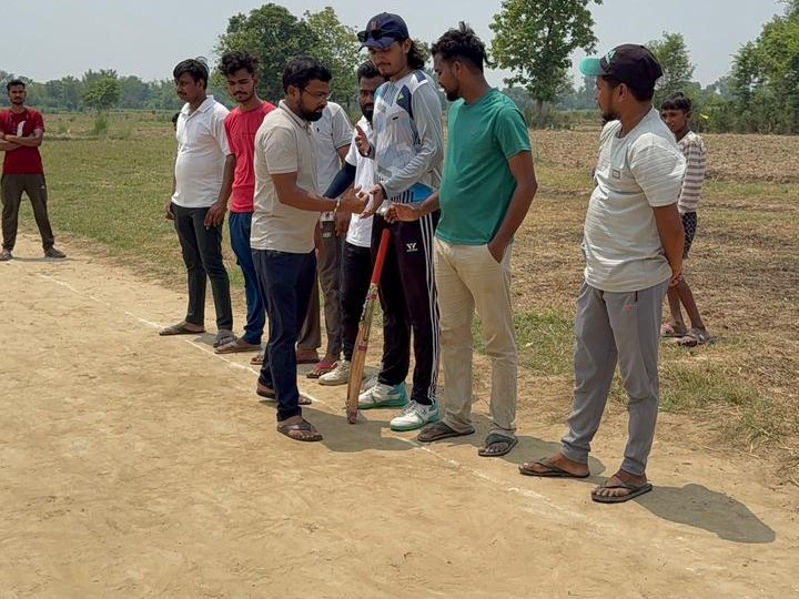 Dailepur Cricket Tournament Inaugurated by Former Pradhan; Raja Jot ...