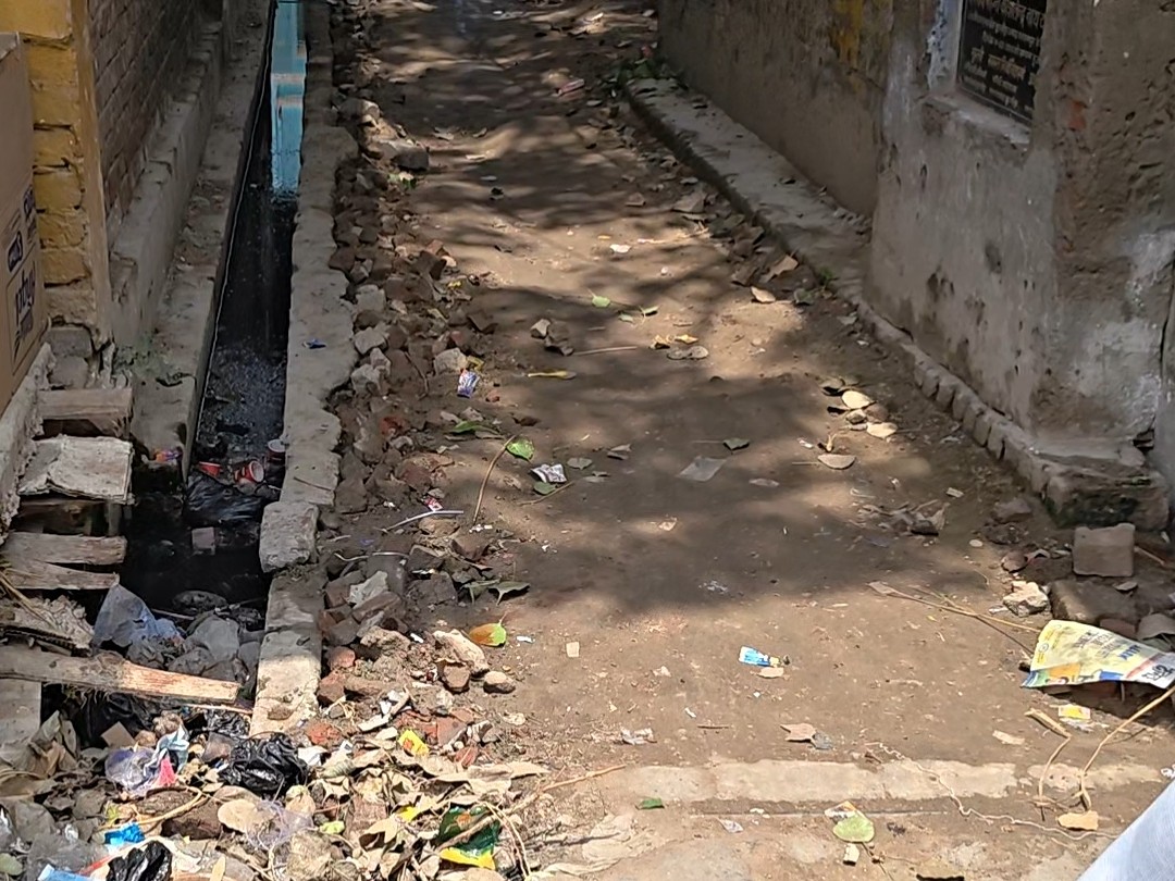 Tulsipur Shiva Mandir Road Duda Incomplete Work | Public Trouble