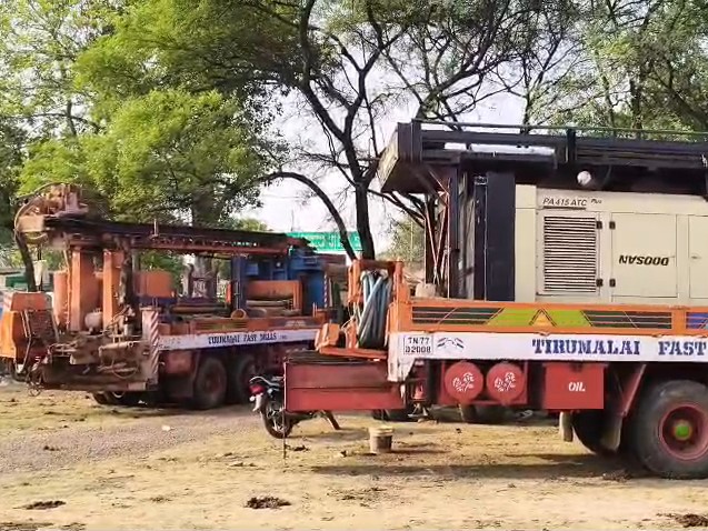 Mauganj Collector Orders FIR | Illegal Boring Machines Seized