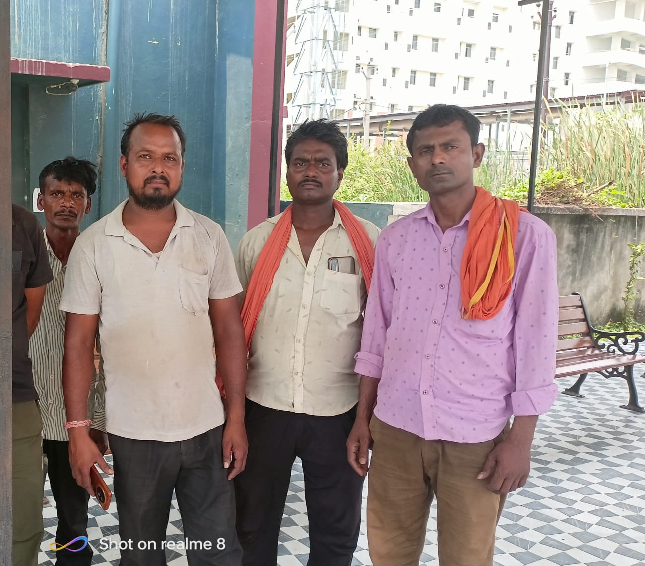 Mixer machine vehicle crushed a bike rider, one youth died, another injured
