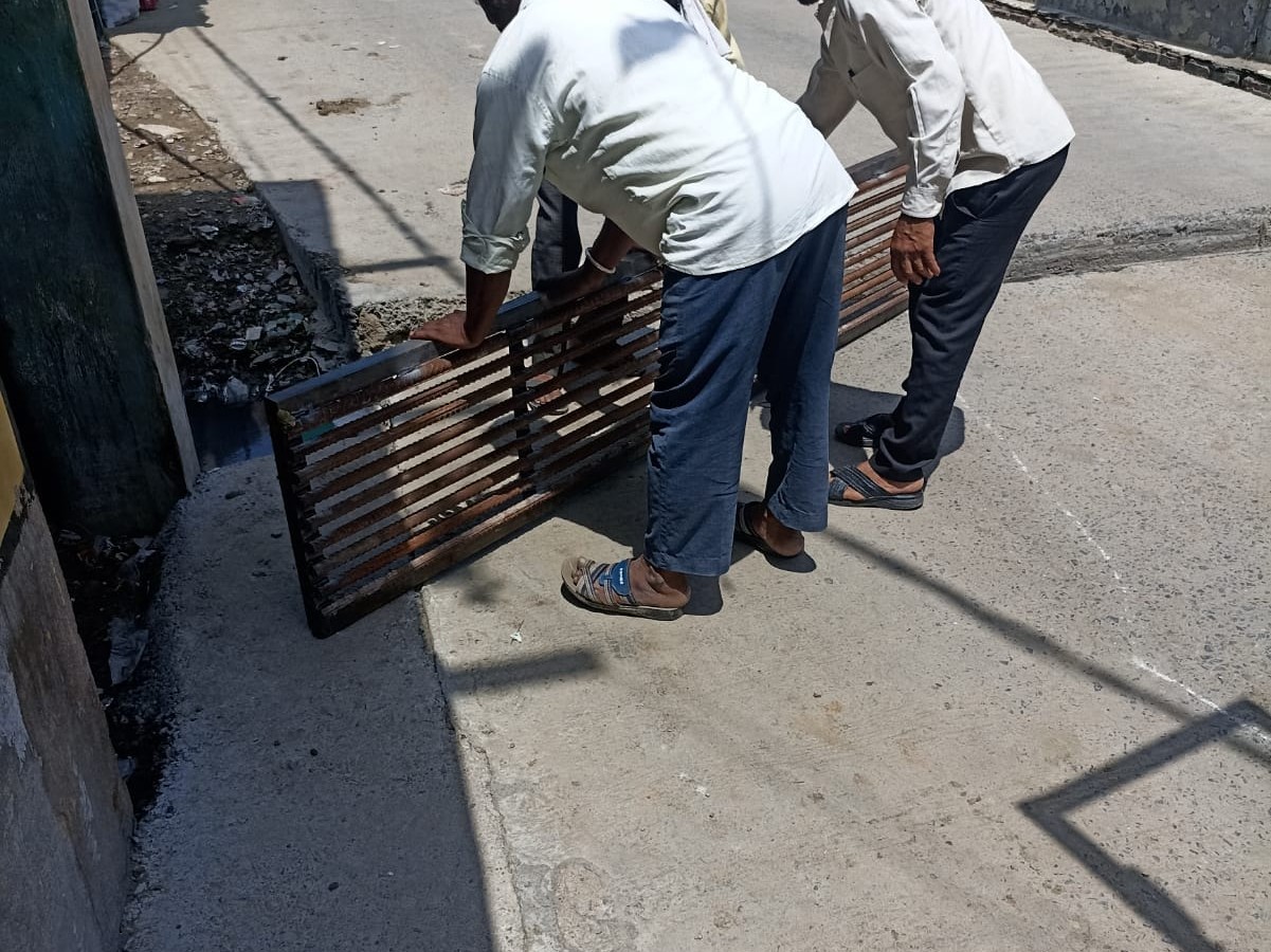 PWD Wrong Measurement Drain Cover, Villagers in Trouble | Nandray