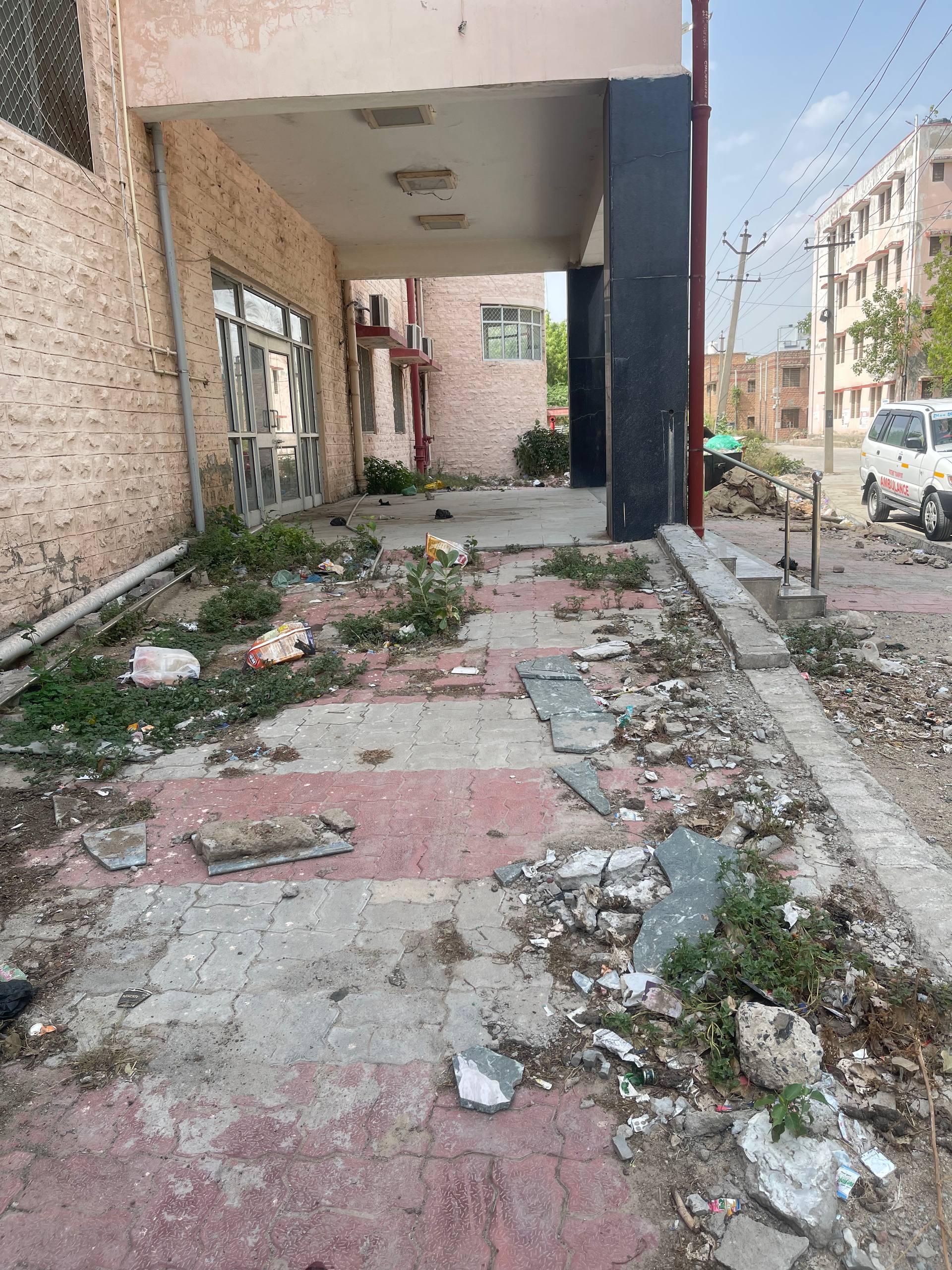 Bangar's MCHS campus becomes a dumping yard