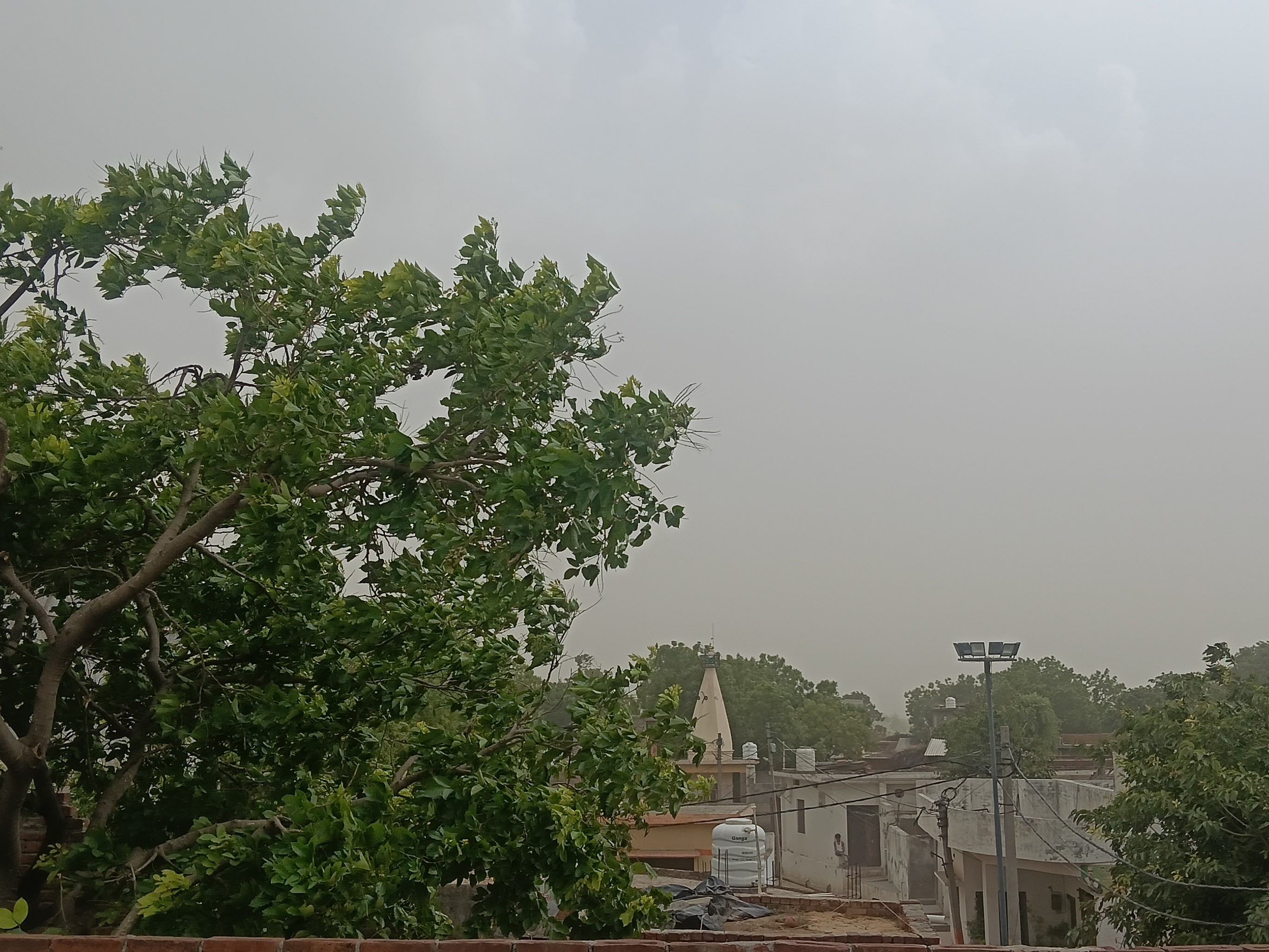 Bahrampur Khas Dust Storm: Power Outage, Crop Damage | Weather Update